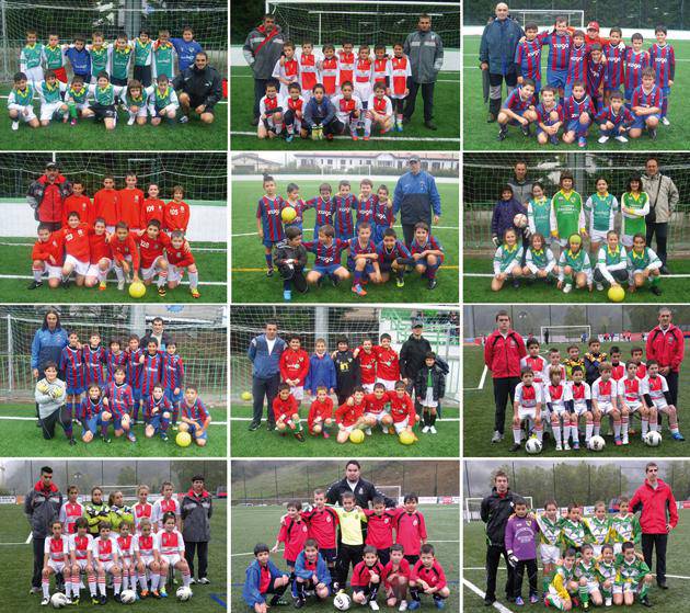 Benjamin eta alebin mailako taldeak ligan lehen aldiz - Mendialdea ...